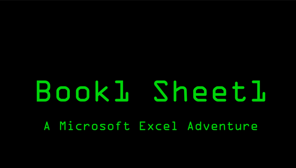 Book1 Sheet1: A Microsoft Excel Adventure – Flying Cloud Solutions