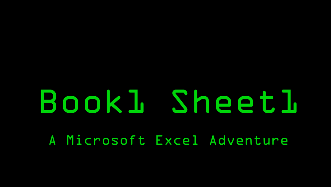 Book1 Sheet1: A Microsoft Excel Adventure - Flying Cloud Solutions